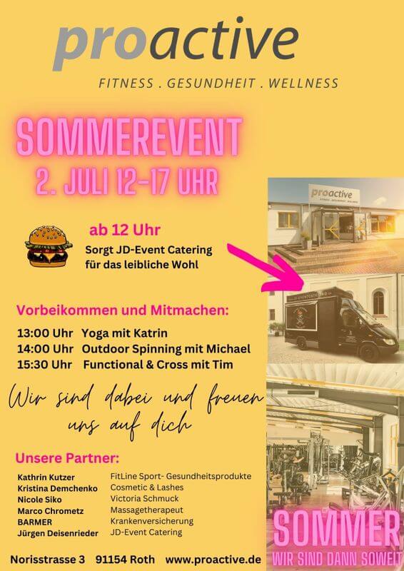 proactive Roth | Fitness, Gesundheit, Wellness